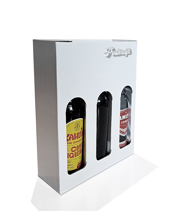 3 Bottle Presentation Box - Poskraft Store